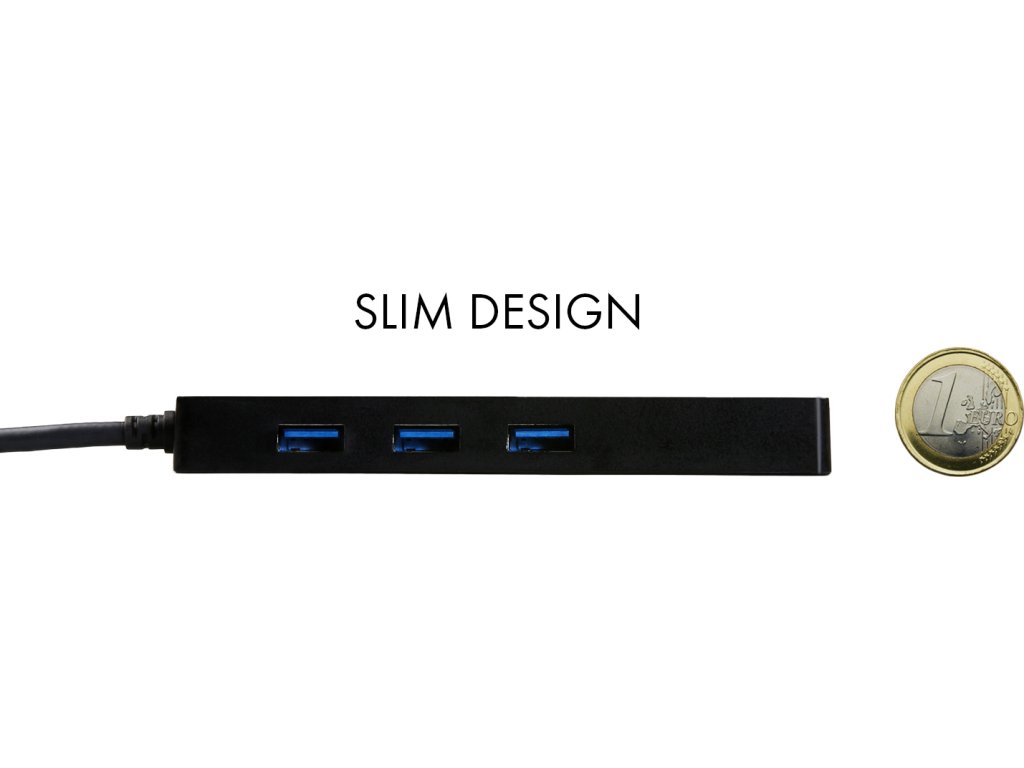 iTec USB 3.0 Slim HUB 3 porty + adaptér Gigabit Ethernet - Ekotoner.sk