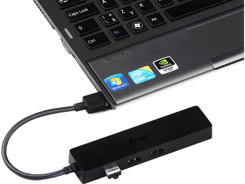 iTec USB 3.0 Slim HUB 3 porty + adaptér Gigabit Ethernet - Ekotoner.sk