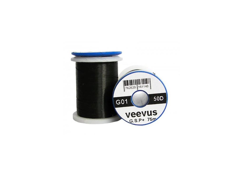 Veevus GSP 50D Threads 75m Black | FLY SHOP Europe
