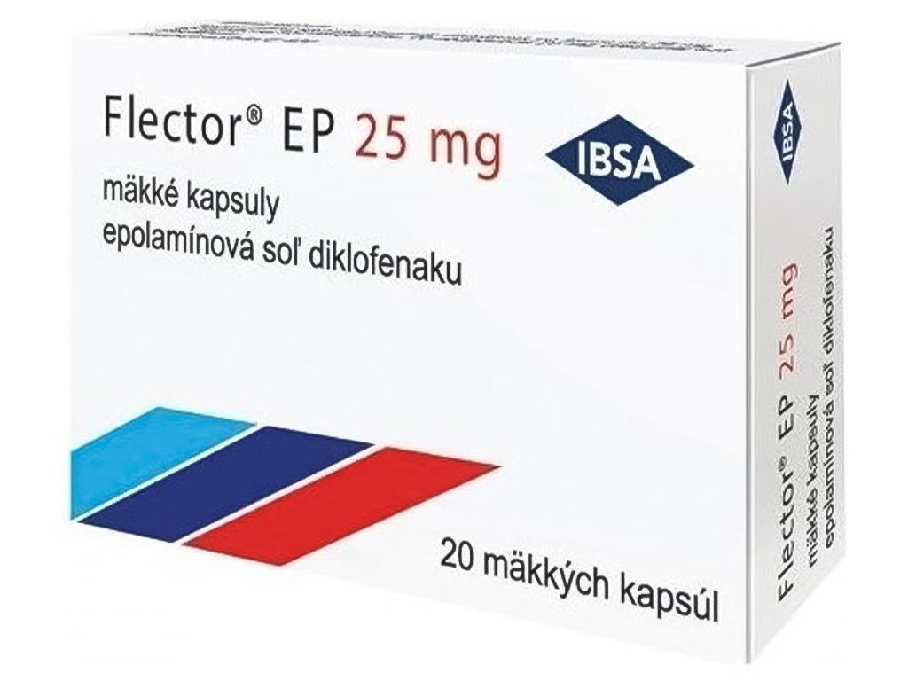 Flector EP 25 mg | 20 cps | Lekáreň ADONAI – online lekáreň