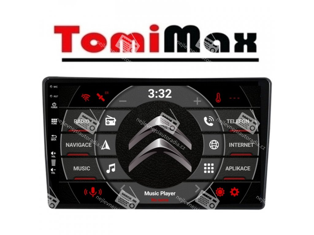 Citroen C5 Android 13 autorádio s WIFI, GPS, USB, BT ...