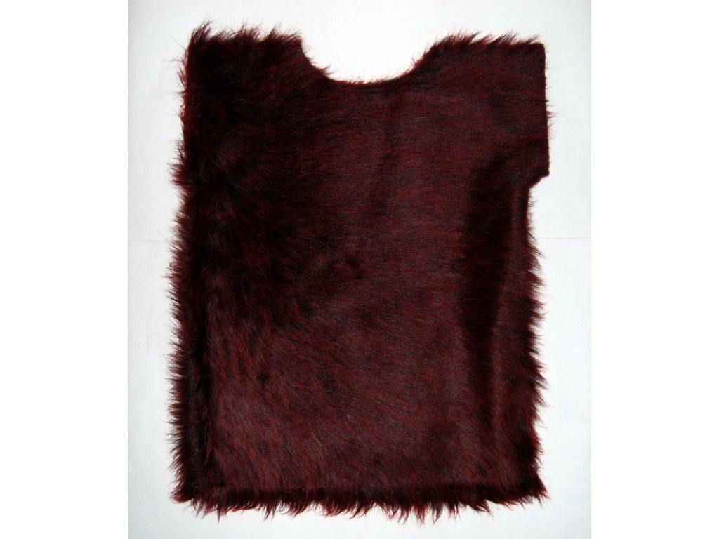 Kožich černo-červený jen za 549 Kč ⭐| Vyberte si Čert na Ptákoviny-CB