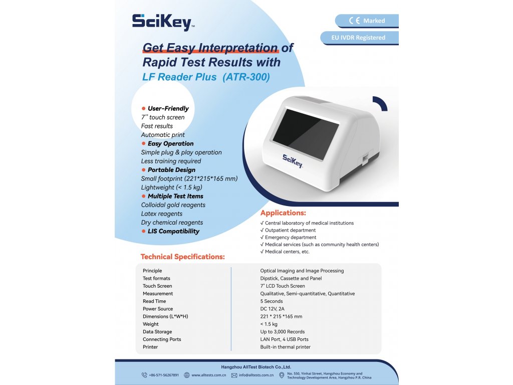 SciKey TM LF Reader Plus (ATR-300)
