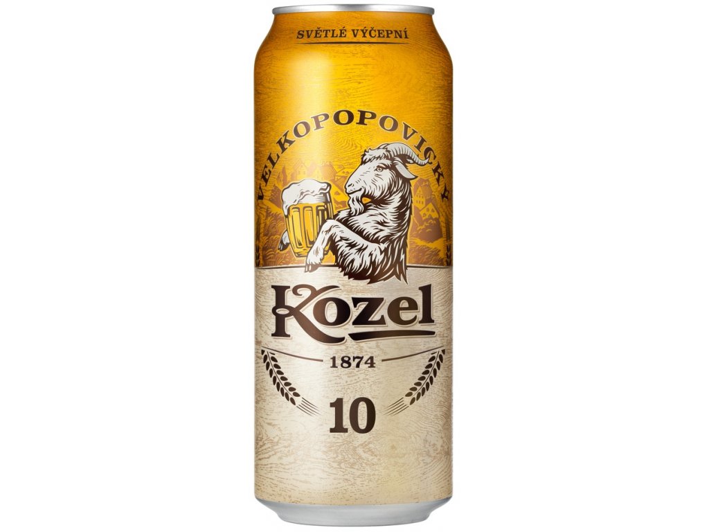 Kozel 11° Světlý Ležák 0,5l