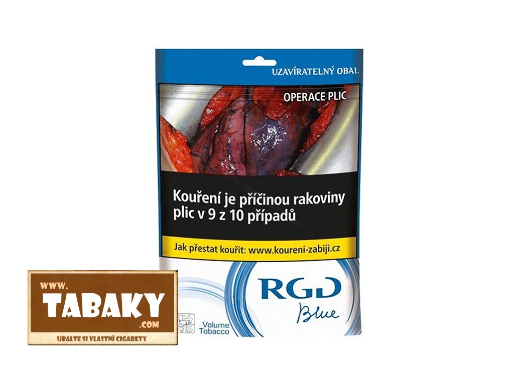 RGD BLUE 50g (MOC 297Kč) - www.TABAKY.com